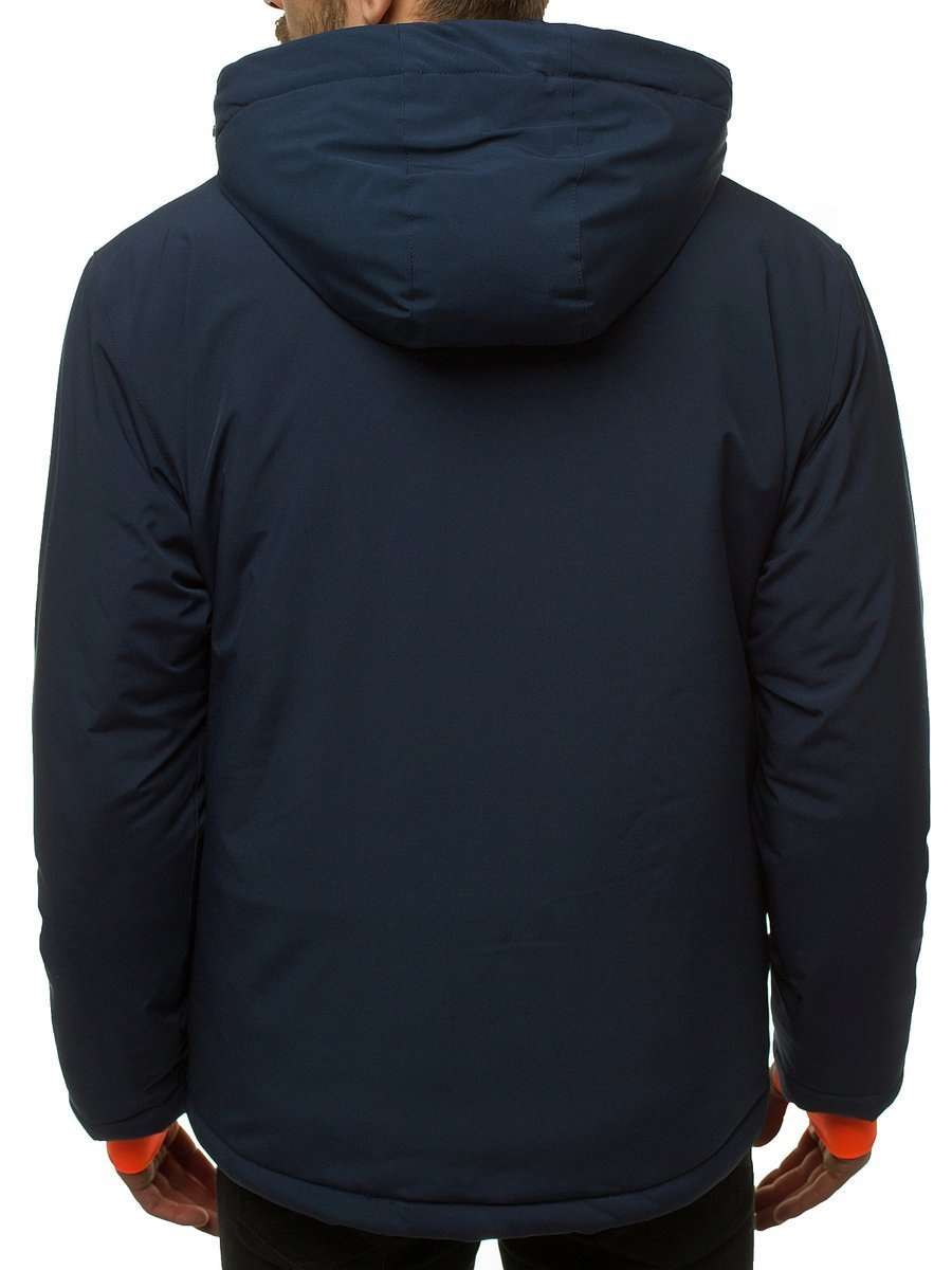 Chaqueta de hombre azul marino OZONEE JS/HH011/50 | OZONEE