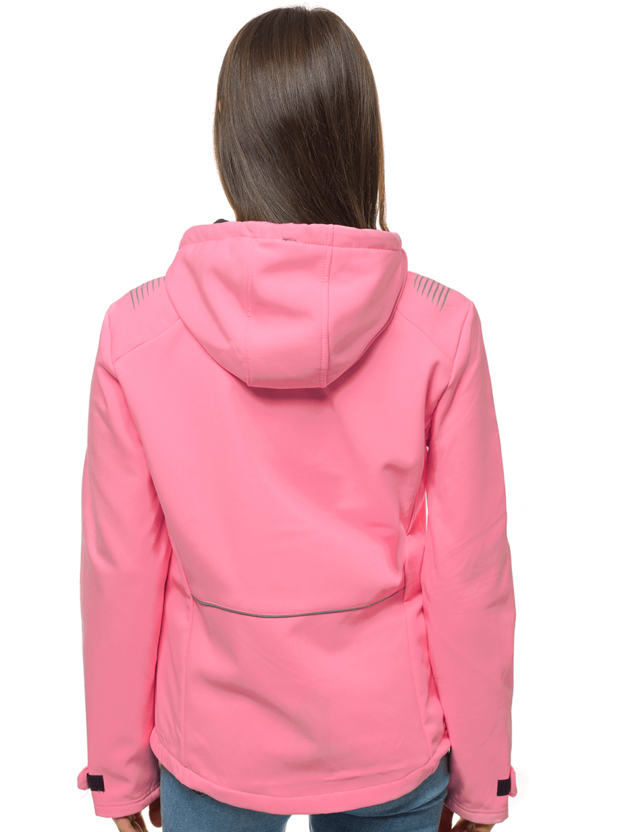 Chaqueta de mujer rosa claro OZONEE JS/KSW6003 | OZONEE