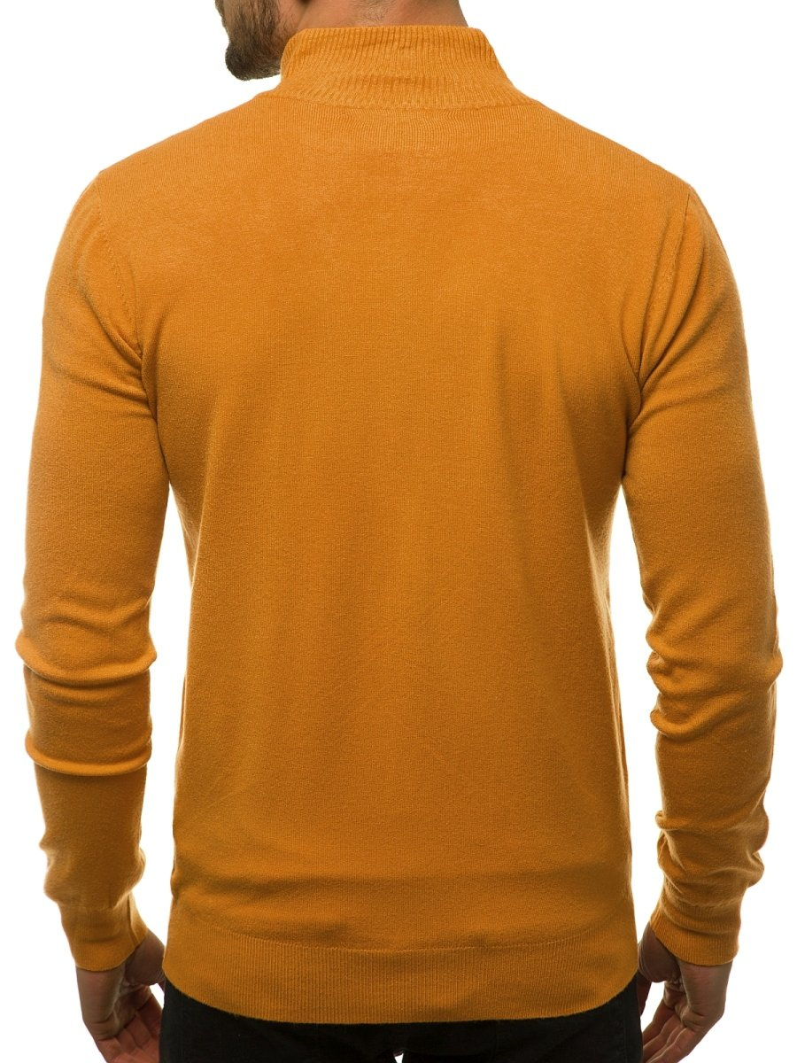 Jersey de hombre camel claro OZONEE TMK/YY07/9 | OZONEE